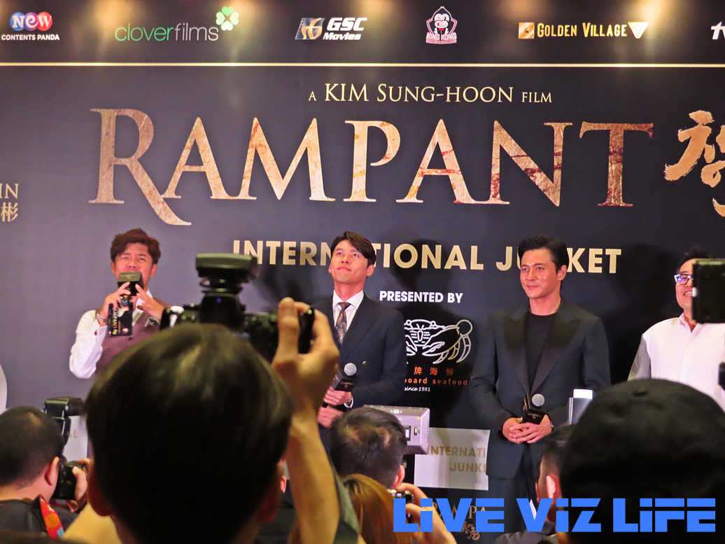 “Rampant” International Junket 30 Oct 18 – Of Class, Grace ...